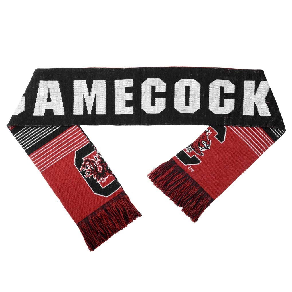 FOCO NCAA South Carolina Gamecock Reversible Split Logo Scarf - Walmart.com