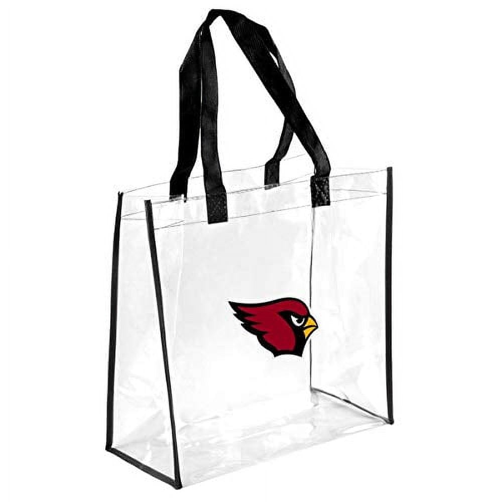 FOCO NFL Officially Licensed Arizona Cardinals Clear Reusable Bag ...