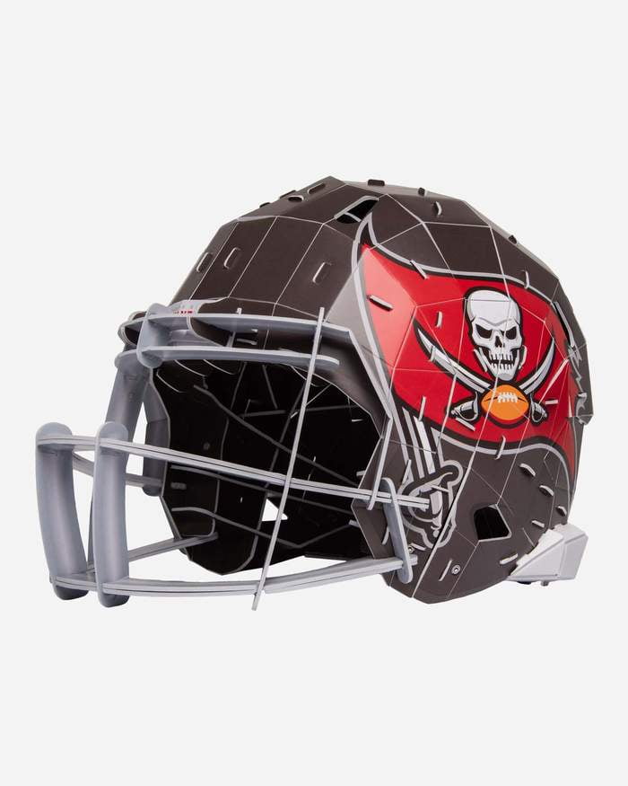 FOCO NFL Tampa Bay Buccaneers PZLZ 3D Paper Model Puzzle Kit - Helmet ...