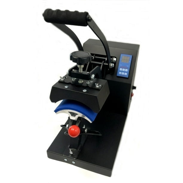 FOCUSBINDING Heat Press Transfer Machine Hats Caps Clamshell LCD Screen ...