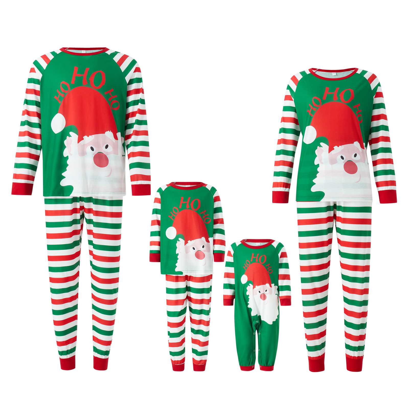 FOCUSNORM Matching Family Pajamas Sets Christmas PJ's Jammies Matching ...