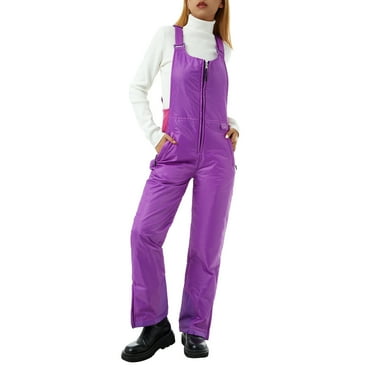 Sunisery Women's Snow Bibs Ski Waterproof Windproof Insulated Overalls ...