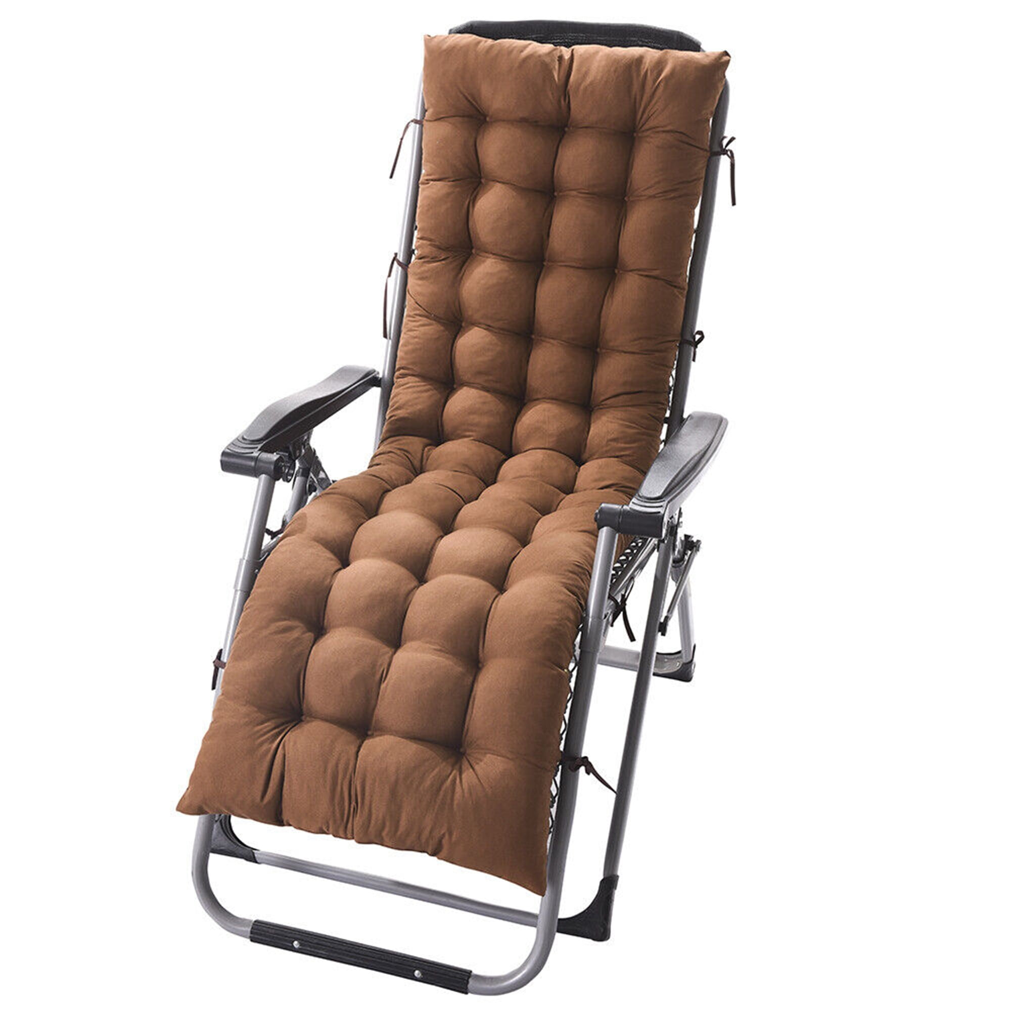 FOCUSSEXY Lounger Chair Cushions,Patio Cushions Chaise Outdoor Mattress ...