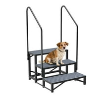 Qunbio 3 Steps RV Stairs with Anti-Slip Tapes & 2 Handrails, Hot Tub ...
