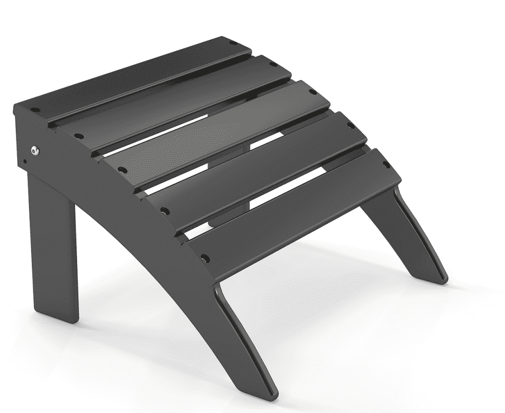 FODINGHILL Adirondack Outdoor Ottoman, HDPE Patio Foot Rest, All ...