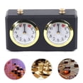 FOGGBET Metal Analog Chess Clock, Count Up Down Alarm Timer for Game ...