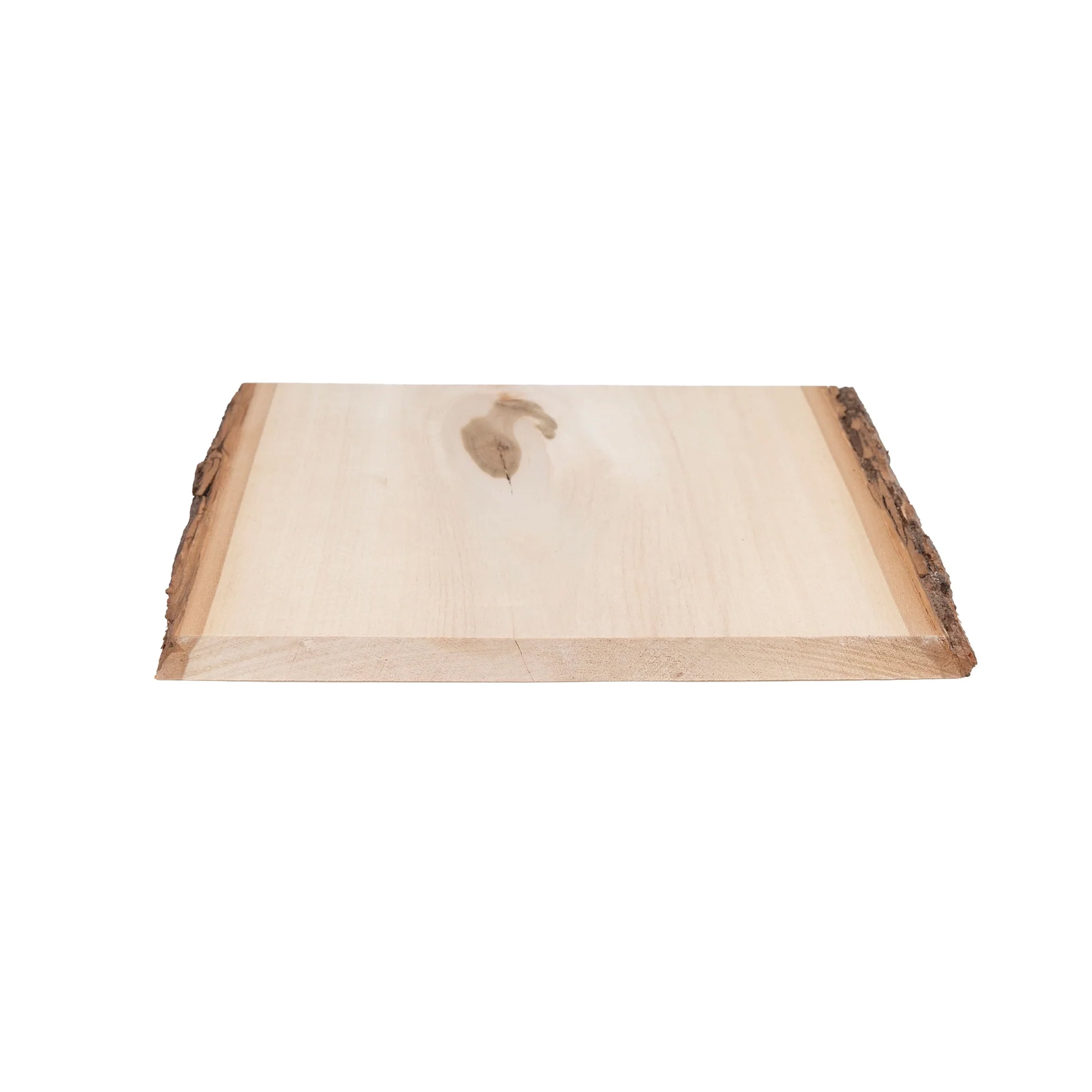 FOGGY BOTTOM WOODWORKS RUSTIC BASSWOOD LIVE EDGE PLANK, 8 in. , 6-PACK ...