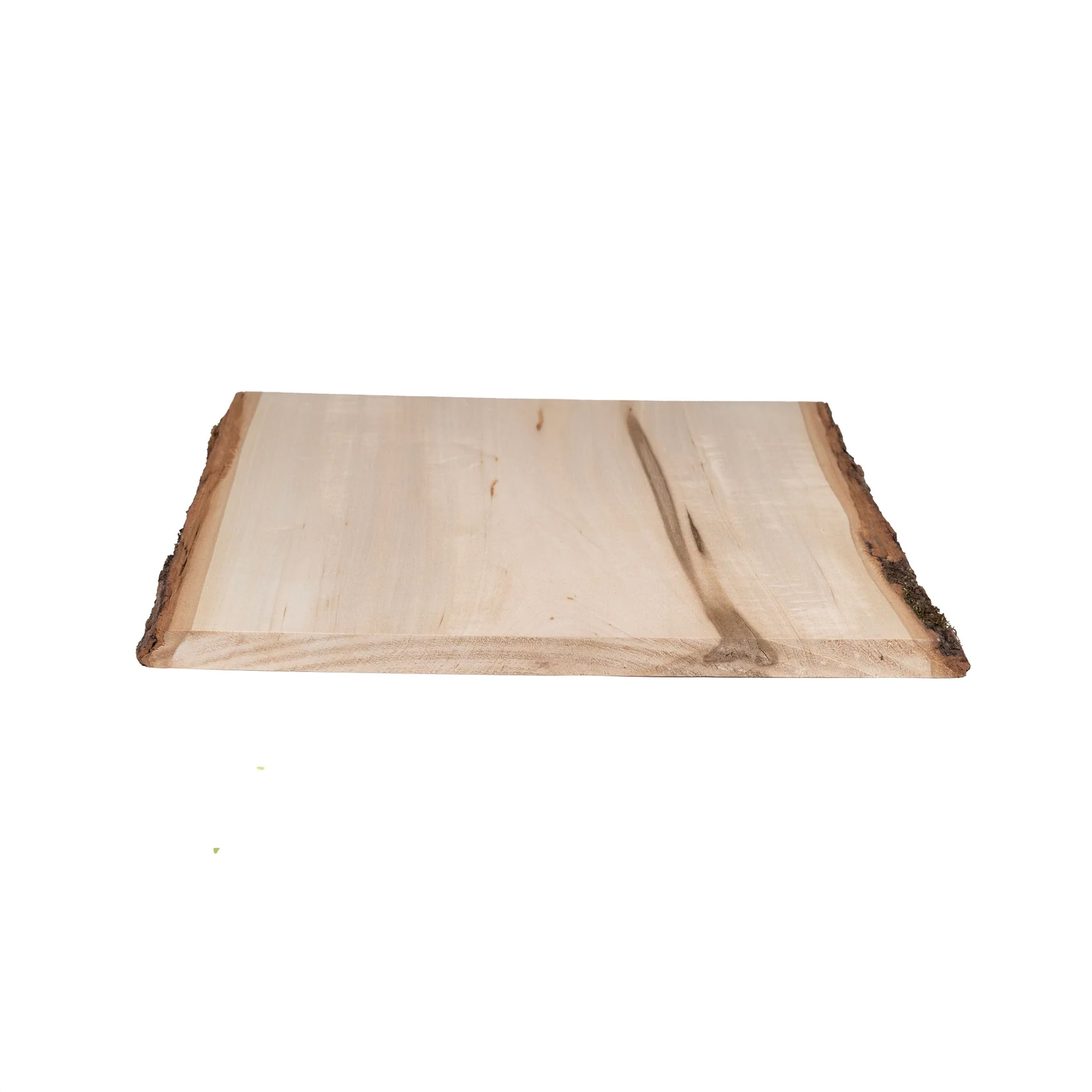 FOGGY BOTTOM WOODWORKS RUSTIC BASSWOOD LIVE EDGE PLANK, 9 in. LONG, 6 ...