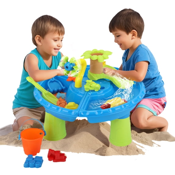 FOGULO Kids Toys Sand And Water Tables Toys for Toddlers Kids Boys ...
