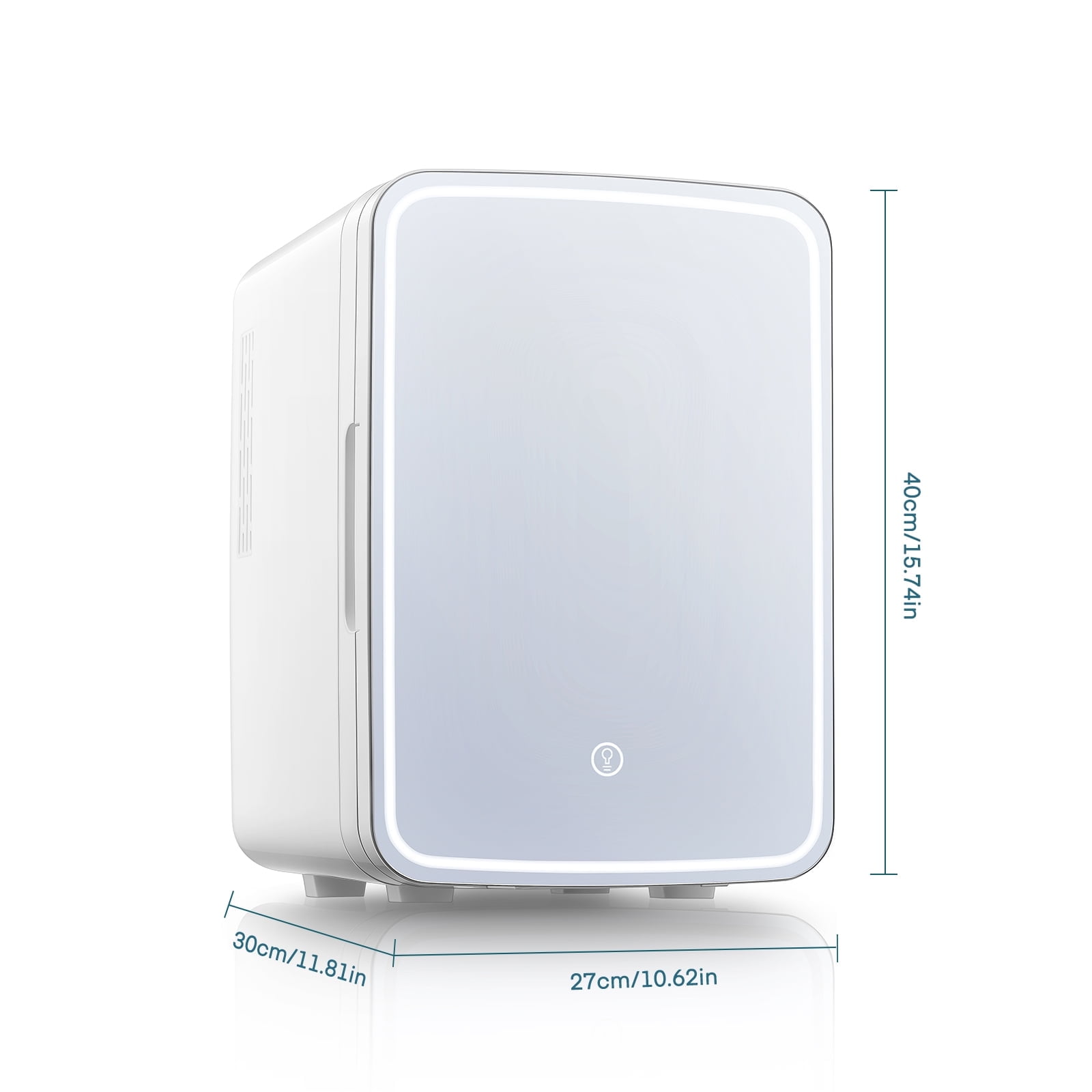 FOHERE 5L/6 Can Mini Fridge, White - Walmart.com