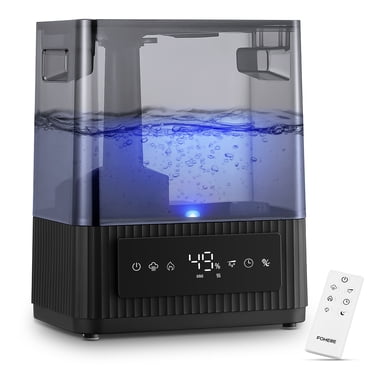 Air Innovations 1.6 Gal. Ultrasonic Cool Mist Top Fill Digital Smart ...