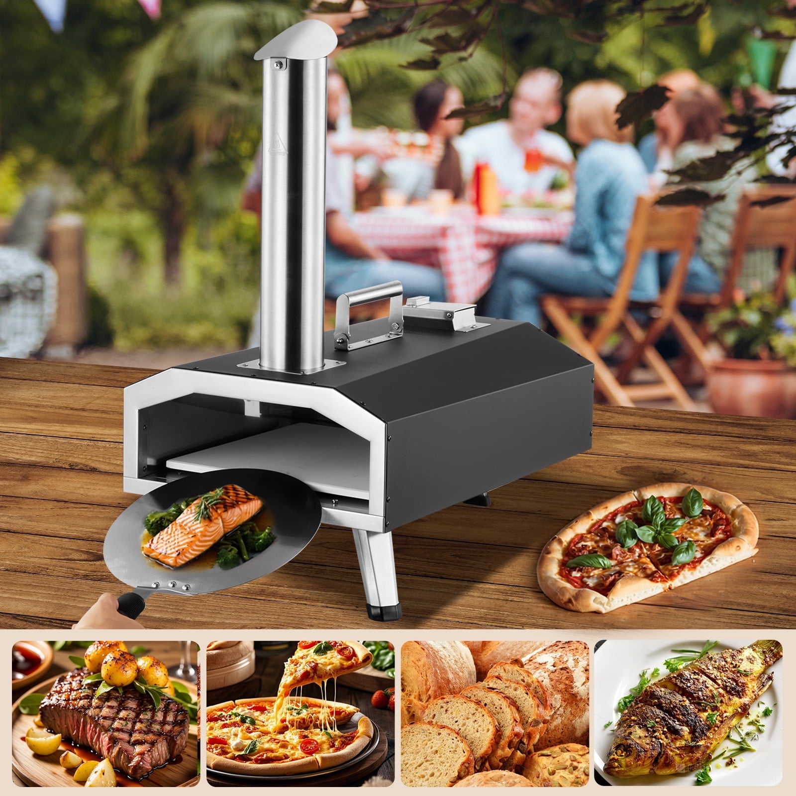 FOHERE 20QT Smart Air Fryer/Dehydrator/Roaster/Oven Combo, Countertop ...