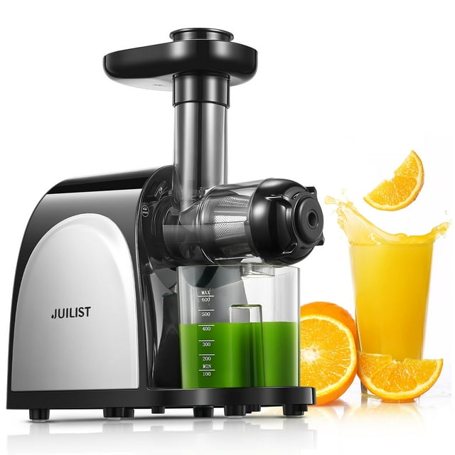 Juilist Cold Press Juicer - High Juice Yield, Easy Clean, Quiet Motor ...