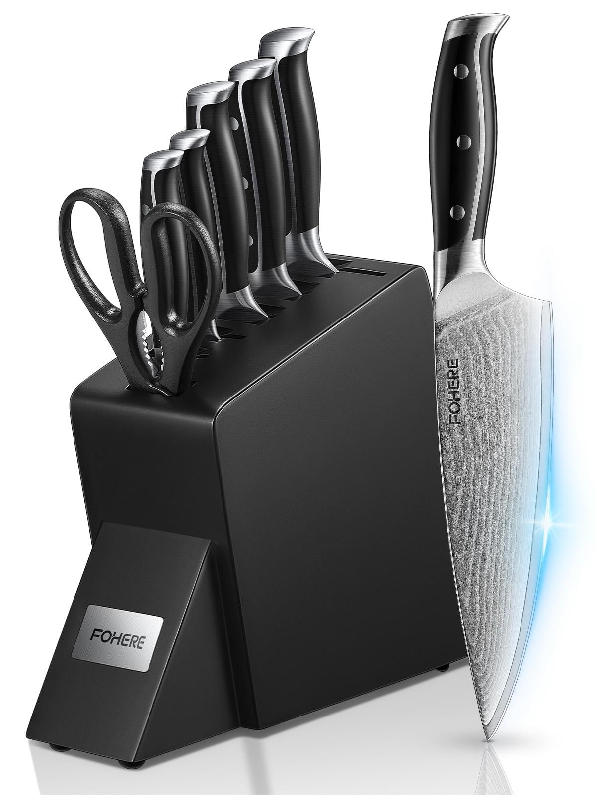 Damascus Steel Block