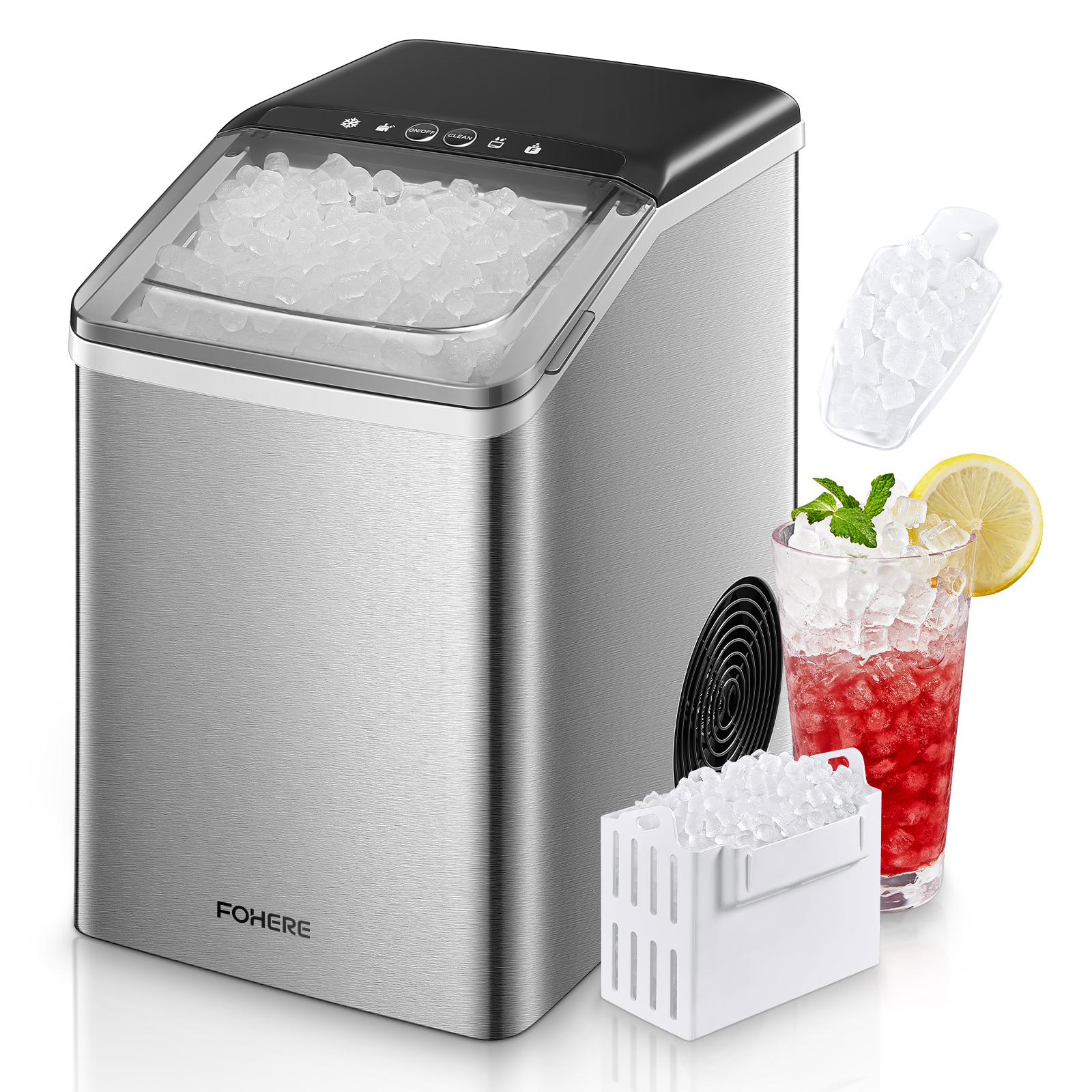 Elite EIM-404 Mr. Freeze 4-Qt. Electric Ice Cream Maker, White ...