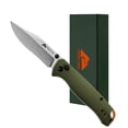 Ozark Trail 7.5 inch Button Lock Folding Knife with 3.25" 12C27 Blade ...