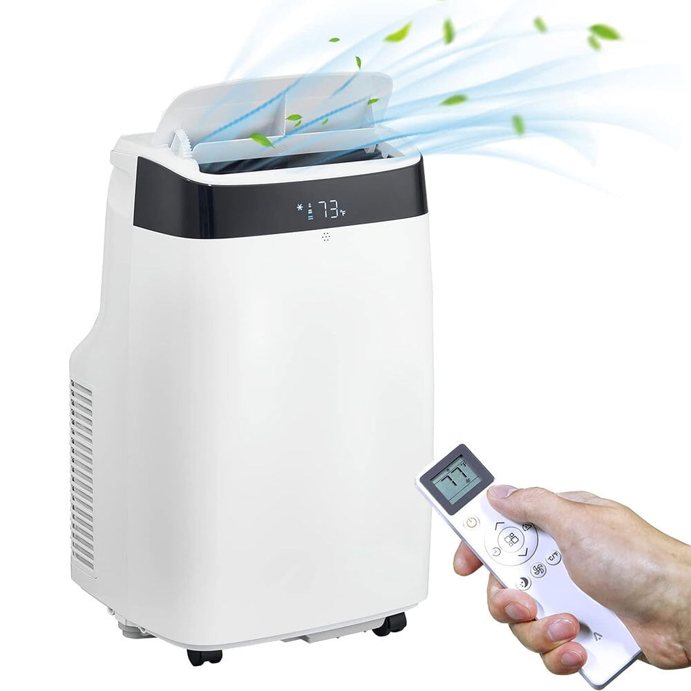 FOLDLIFE 10,000 BTU Portable Air Conditioner, Cools up to 450 Sq. Ft ...