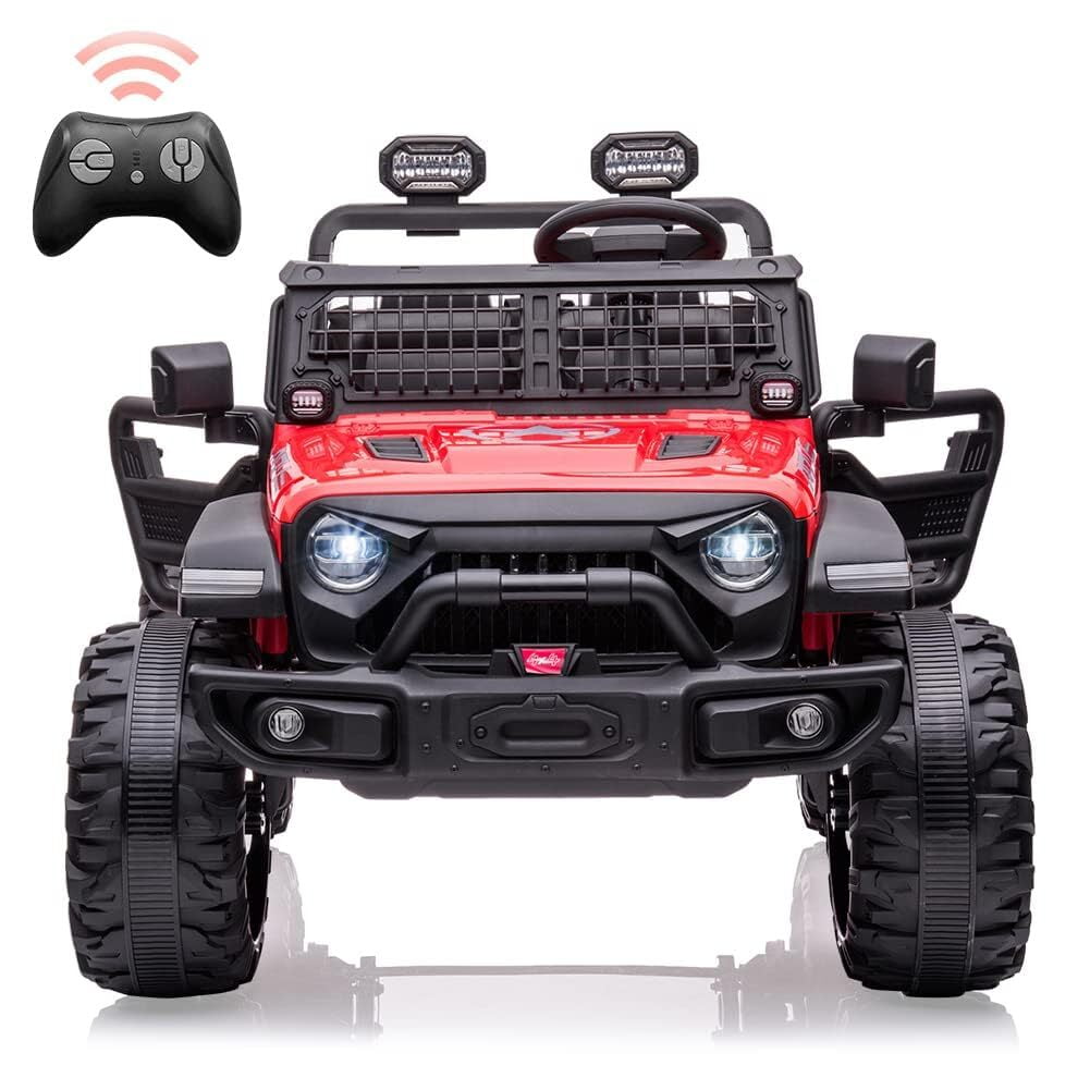 FOLDLIFE 24V Kids Electric Ride-On Car for 2 with Remote Control, Dual ...