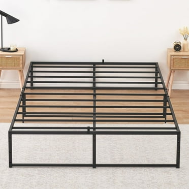 Nico Queen Size Adjustable Metal Bed Frame with Expandable Base ...