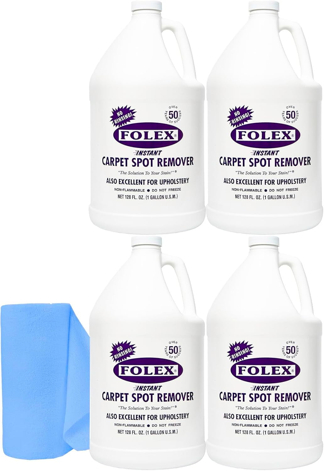 FOLEX Instant Carpet Spot Remover Carpet Cleaner with Reusable Cleaning ...