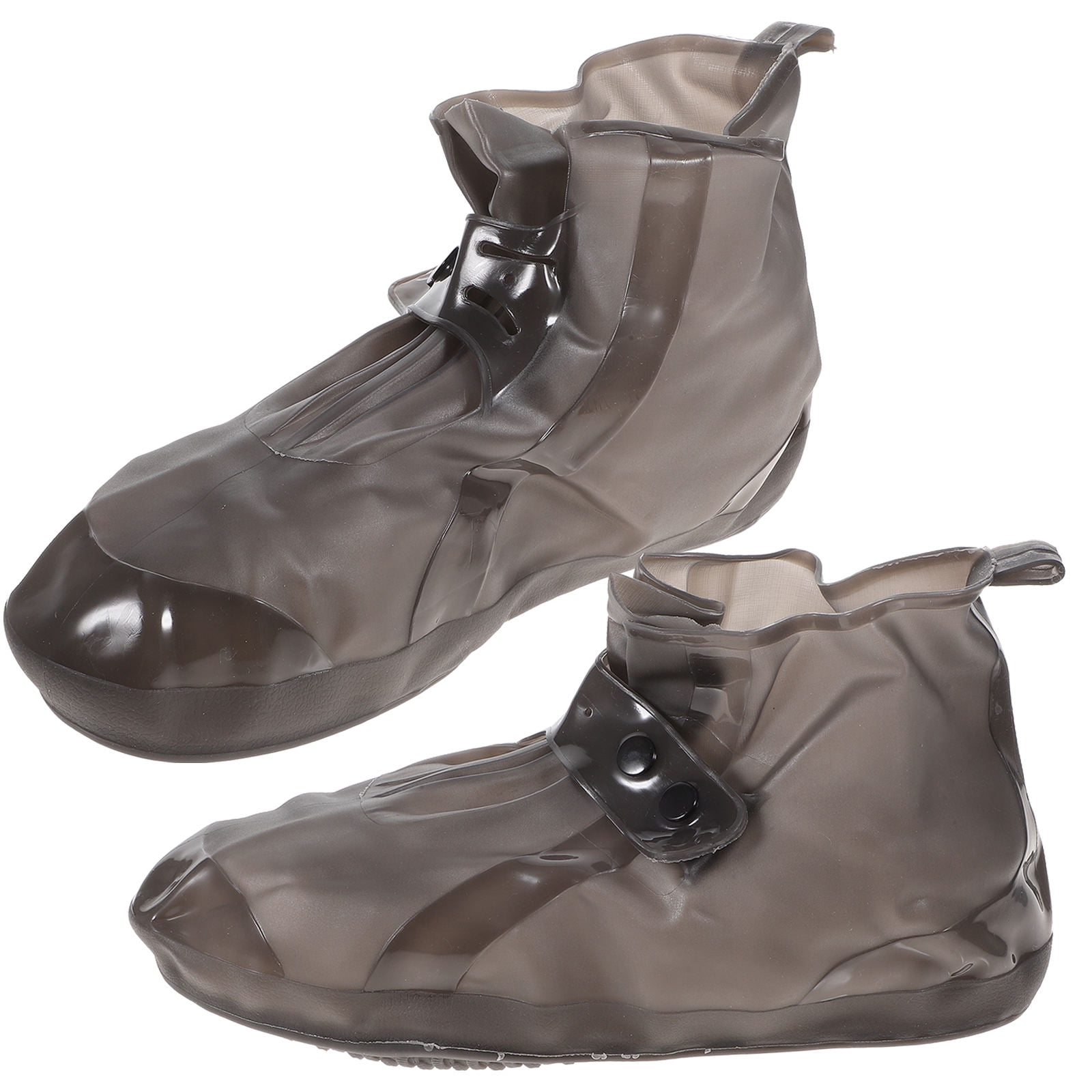 FOLOYORI 1 Pair Coffee Rain Boot Covers for Outdoor Walking 32X13 in ...