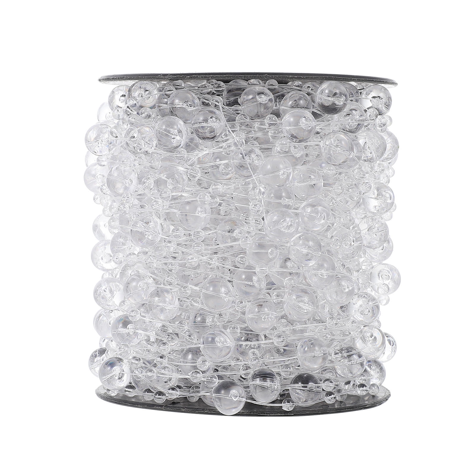 FOLOYORI 1 Roll Transparent Resin Fishing Line Beads Chain for Diy ...