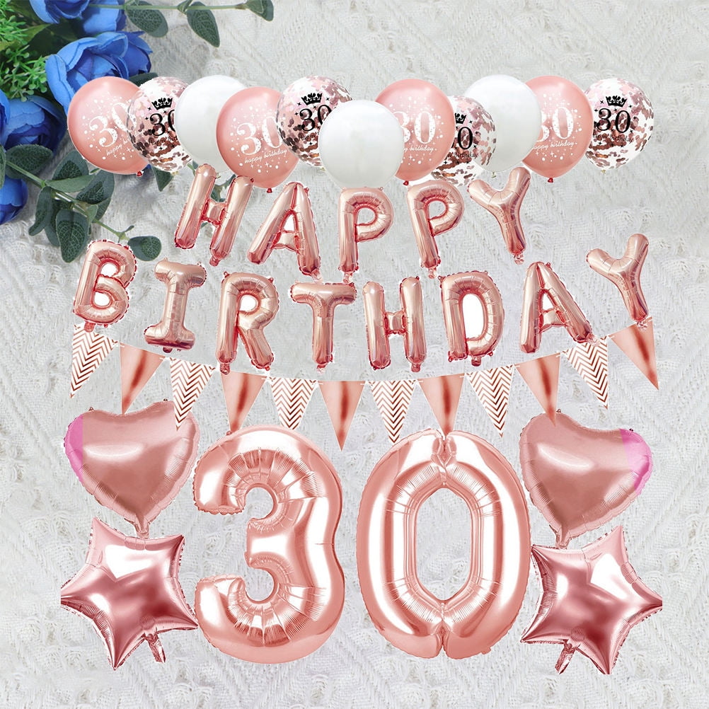 FOLOYORI 1 Set Birthday Balloons Kit for Birthday Party Balloons and ...