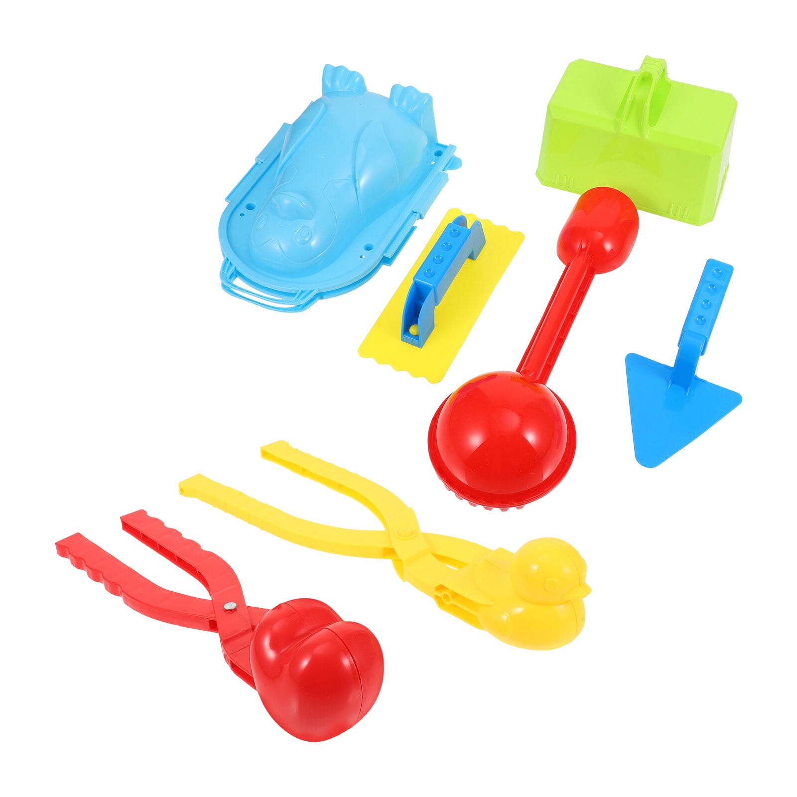 FOLOYORI 1 Set Making Toys Assorted Color Plastic Play Snow Tool for ...