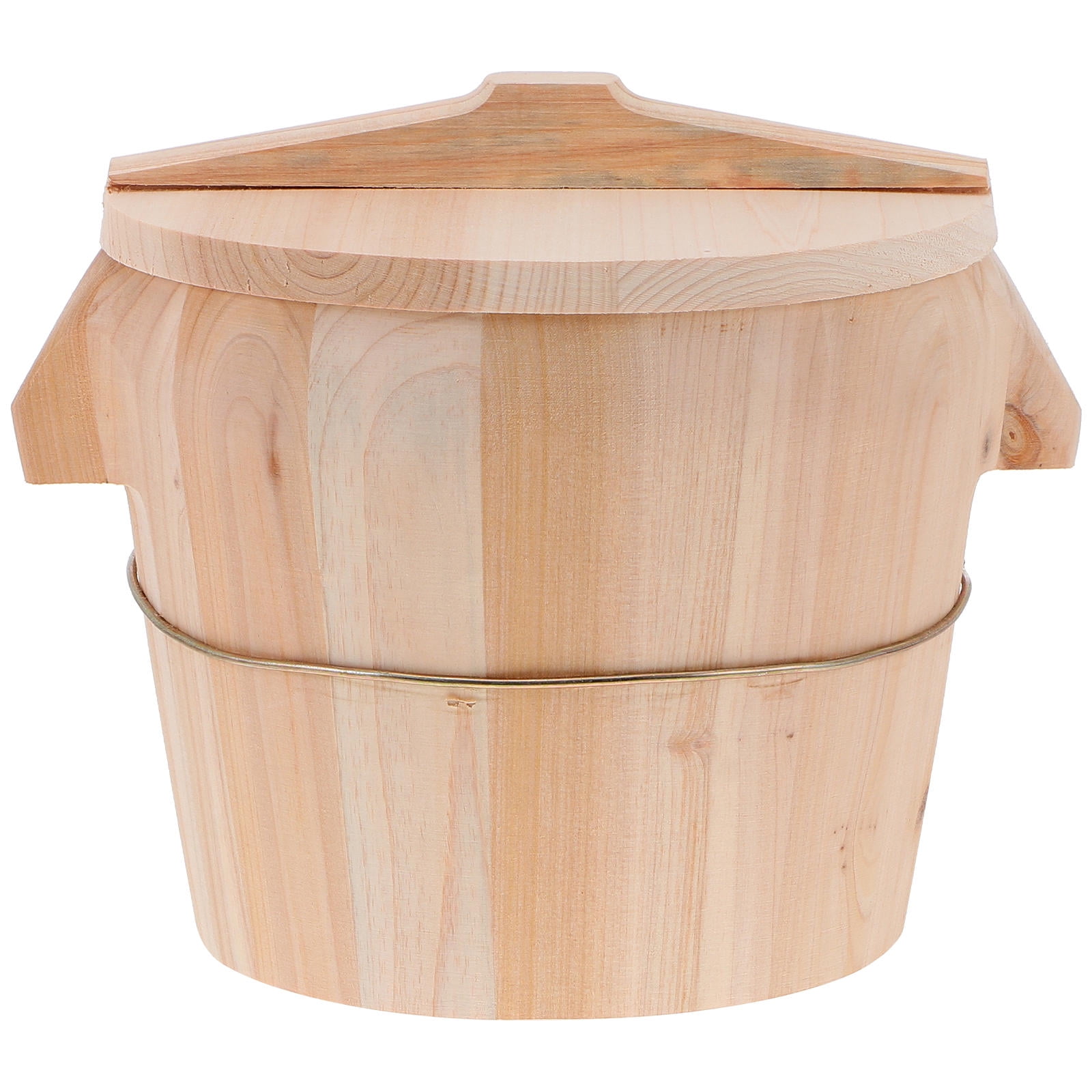 FOLOYORI Rice Steamer Bucket Household Users Beige 1 Set 8.3x8.3in ...
