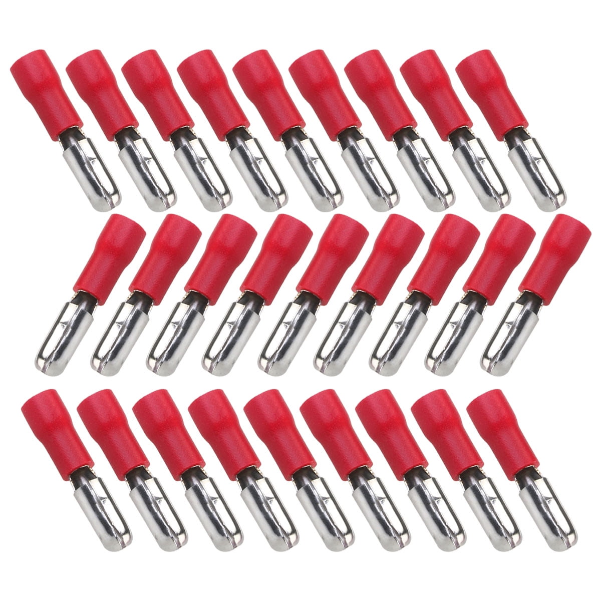 FOLOYORI 100Pcs Insulated Wire Electrical Crimp Connector Terminal ...