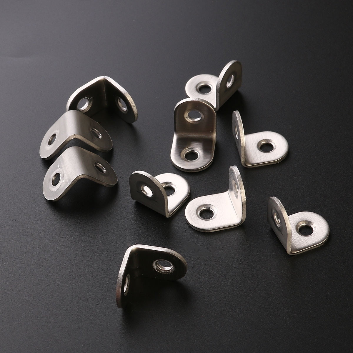 FOLOYORI 10Pcs 90 Degree Right Angle Fasteners Heavy Duty Support ...
