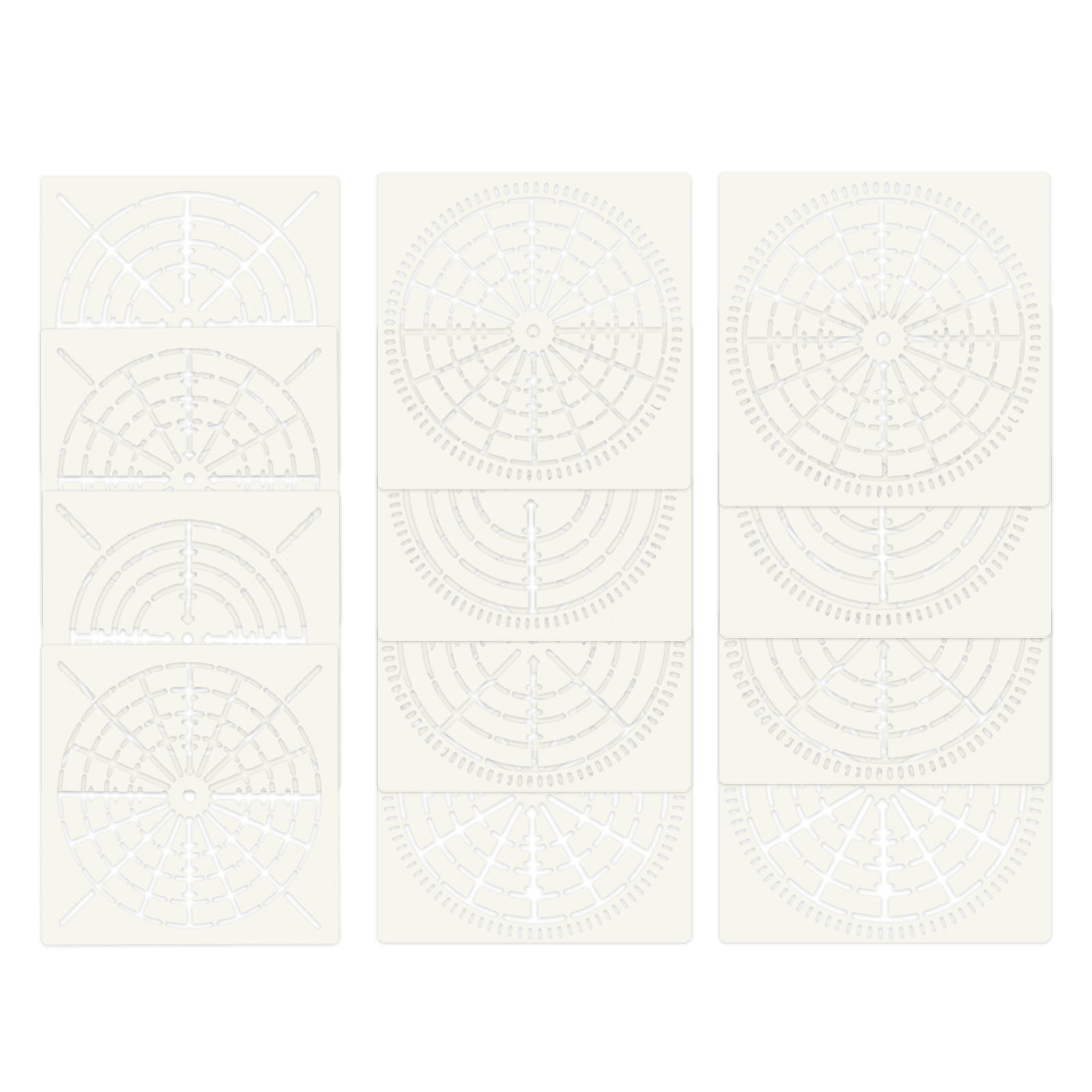 FOLOYORI 12Pcs Drawing Painting Stencils Set Mandala Templates for ...