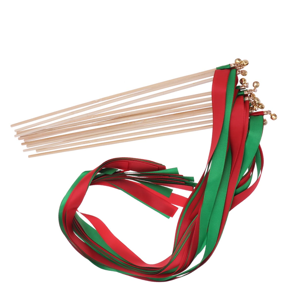 FOLOYORI 12Pcs Wedding Ribbon Sticks Wands For Guests Friends ...