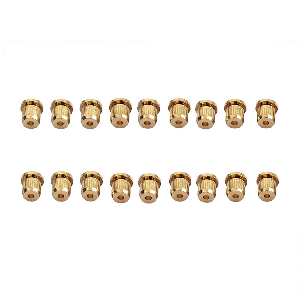 FOLOYORI 18 Pcs Metal String Ferrule Electric Guitar Maintenance ...