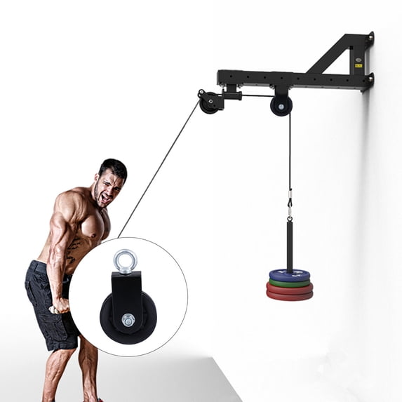 FOLOYORI 1Pack Lift Pulley for Silent Lifting and Gym Cable Pulleys ...