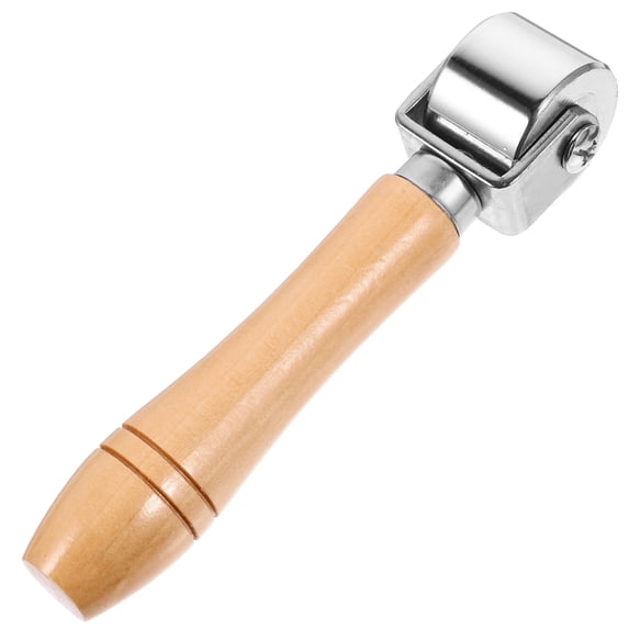 FOLOYORI 1Pack Seam Roller Kit for Leather Goods Chocolate Wood ...
