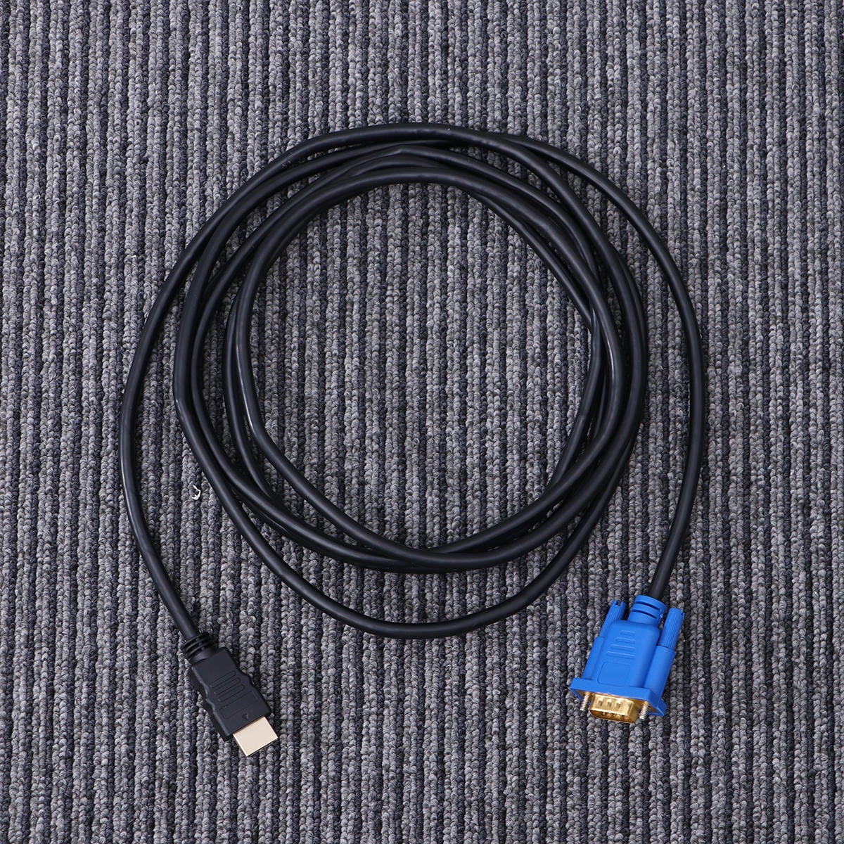 FOLOYORI 1Set Black To Vga Adapter Cable For Pc Monitor Cable With 118 ...