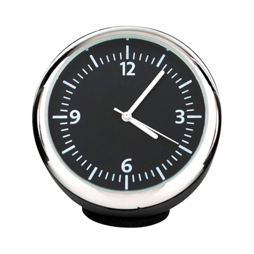 FOLOYORI 1Set Steel Glass Car Dashboard Clocks with Water and Functions ...