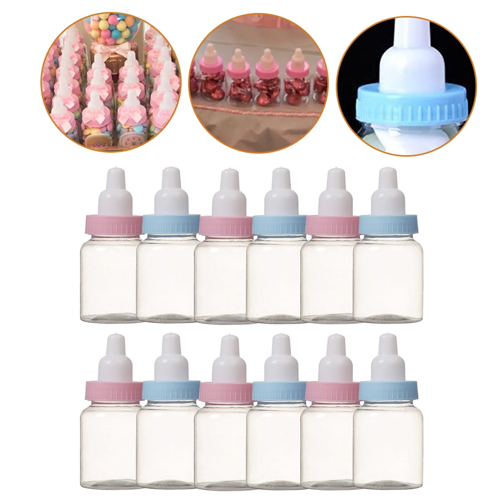 FOLOYORI Party Favors Containers Blue Plastic 24Pcs 3.5x1.6x1.6In ...