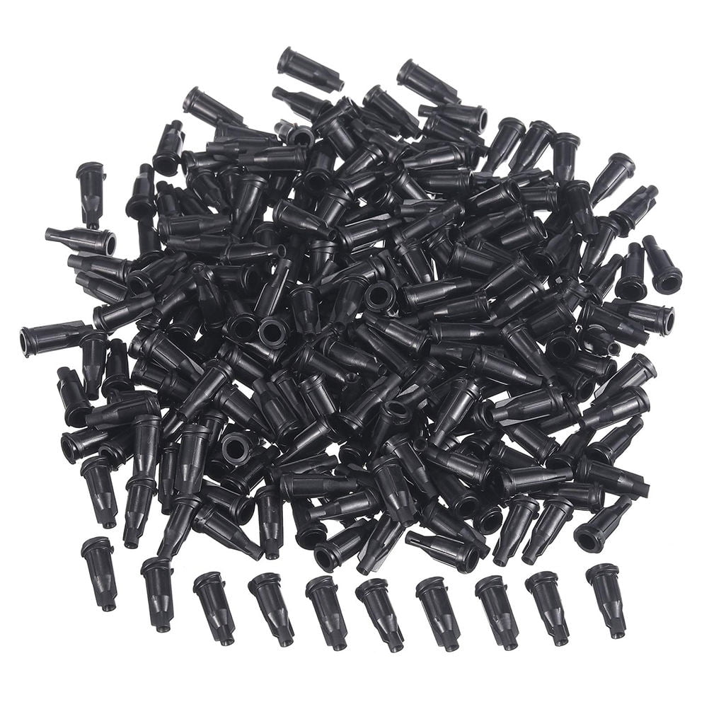 FOLOYORI 250Pcs Luer Lock Tip Caps in Black Plastic for Sealing and ...