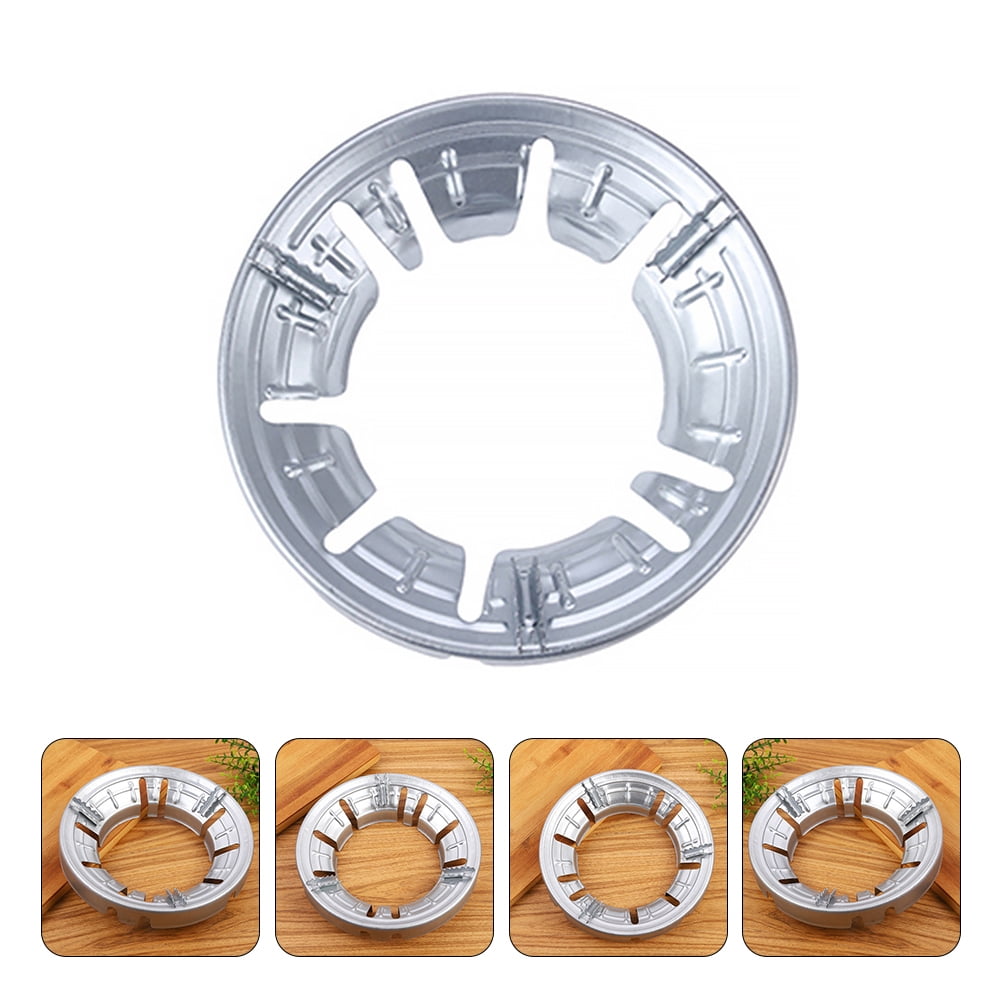 FOLOYORI 2Set Round Wok Rack Ring for Gas Stove Iron Material Heat ...