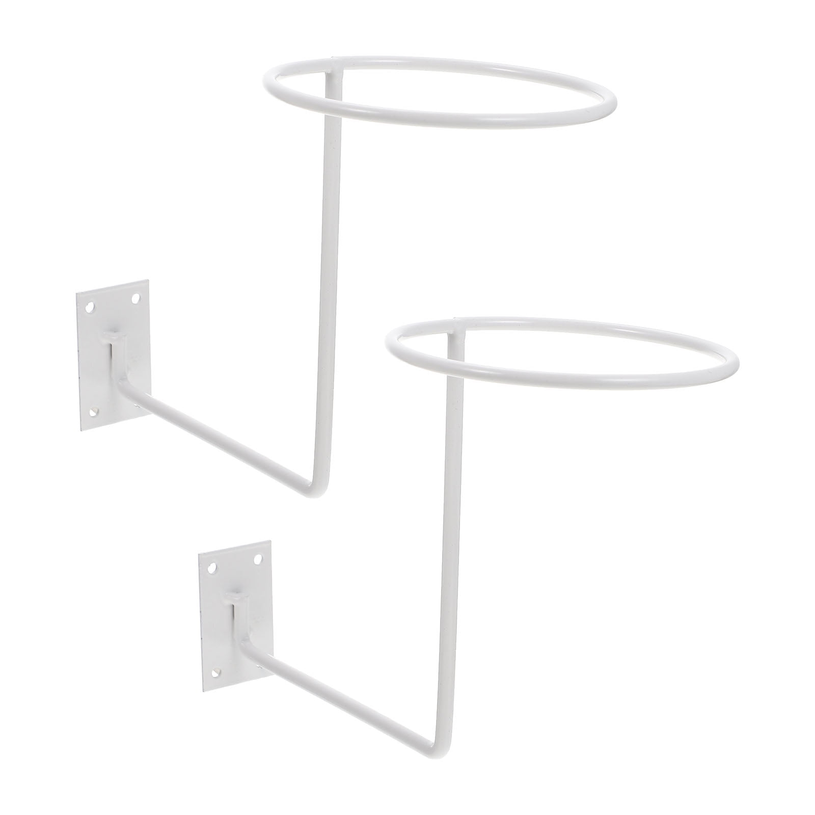 FOLOYORI 2Set Wall Mounted Helmet Storage Rack Practical Design Metal ...