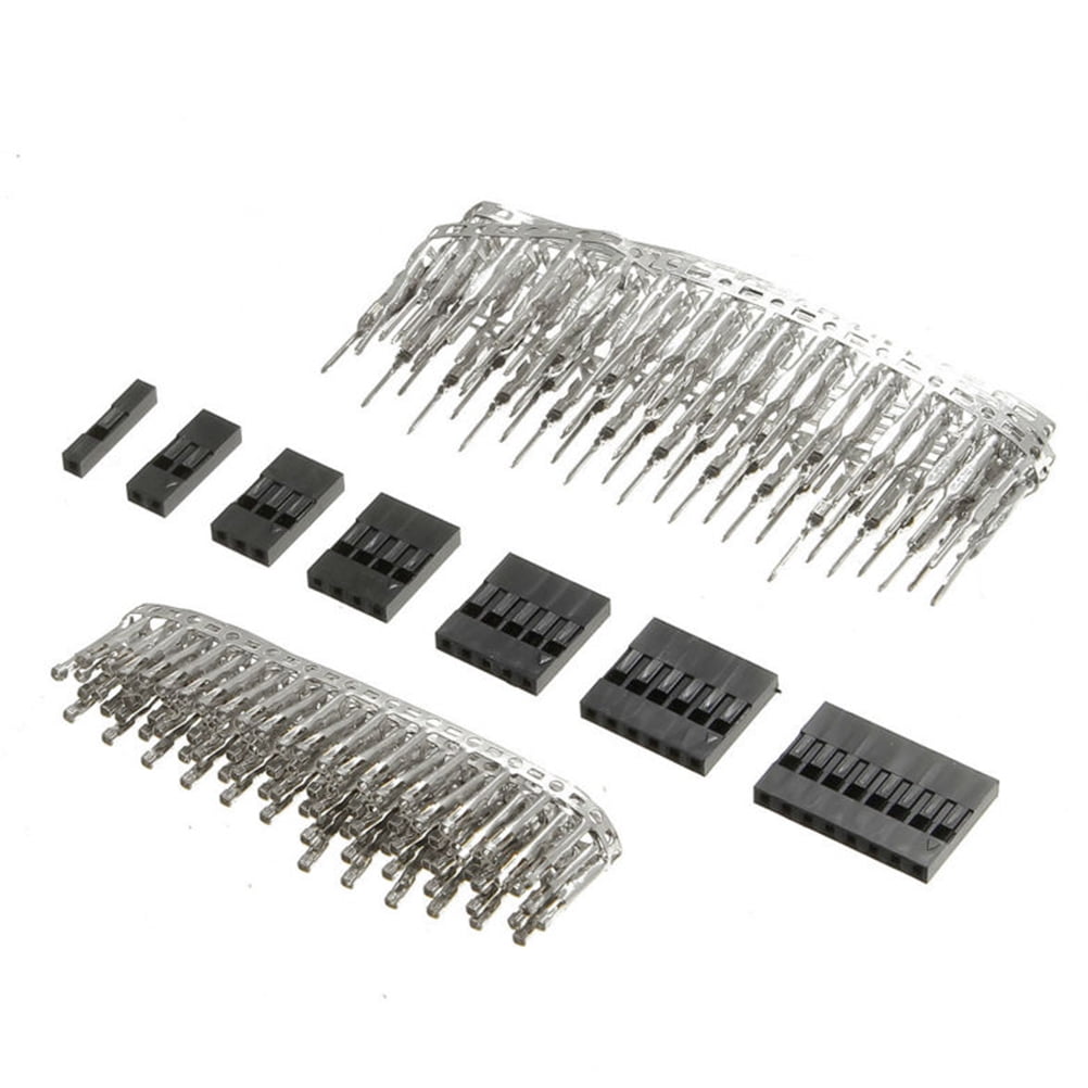 FOLOYORI 310Pcs Jumper Wire Pin Connector Housing Kit Plastic Metal For ...