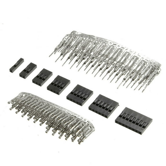 FOLOYORI 310Pcs Jumper Wire Pin Connector Housing Kit Plastic Metal For ...