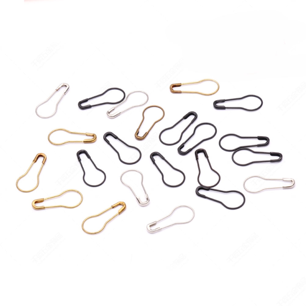 FOLOYORI 3Pack Curved Safety Pin for Paper and Fabric Silver - Walmart.com