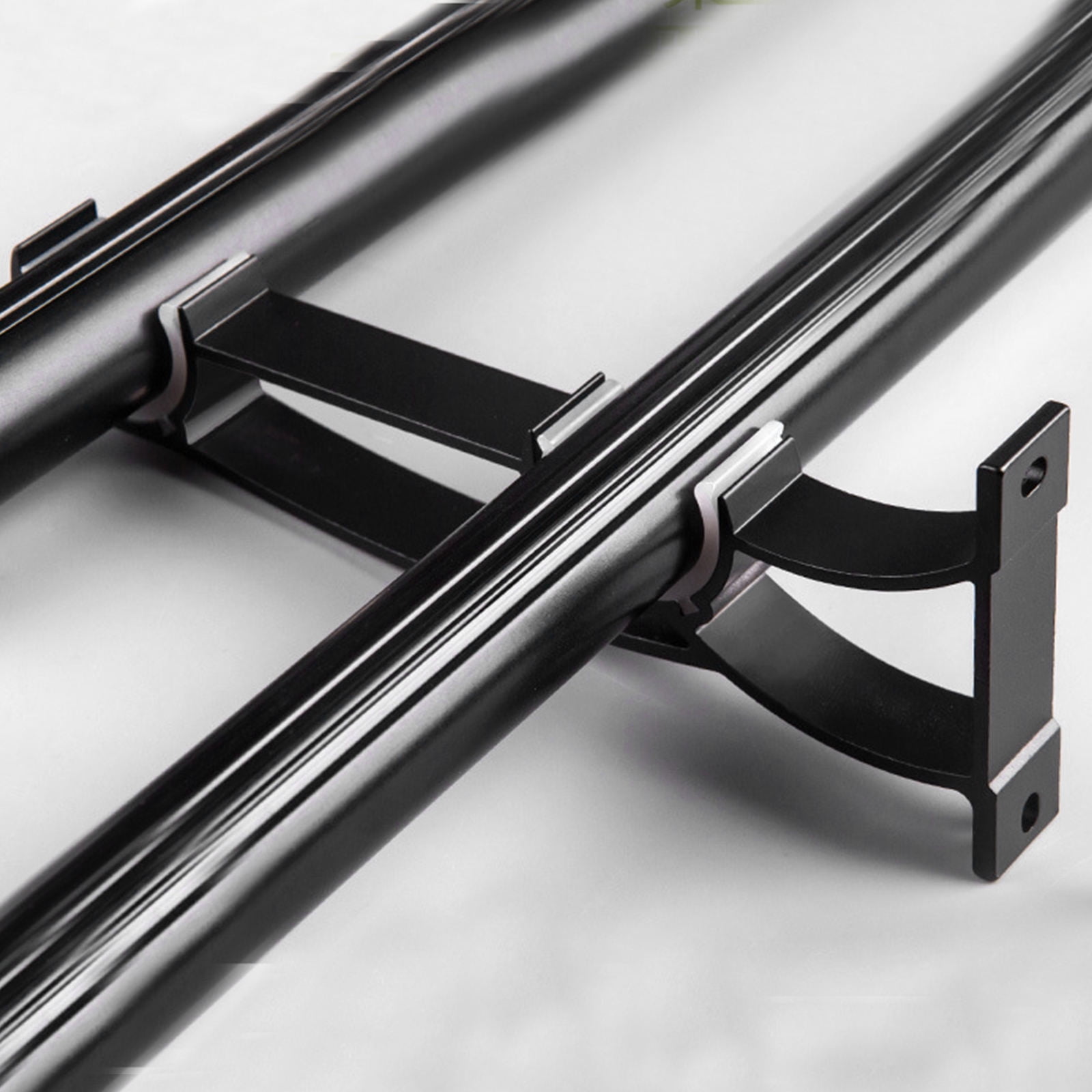 FOLOYORI 6 Brackets Curtain Rod Mounting Brackets Sturdy and for Home ...