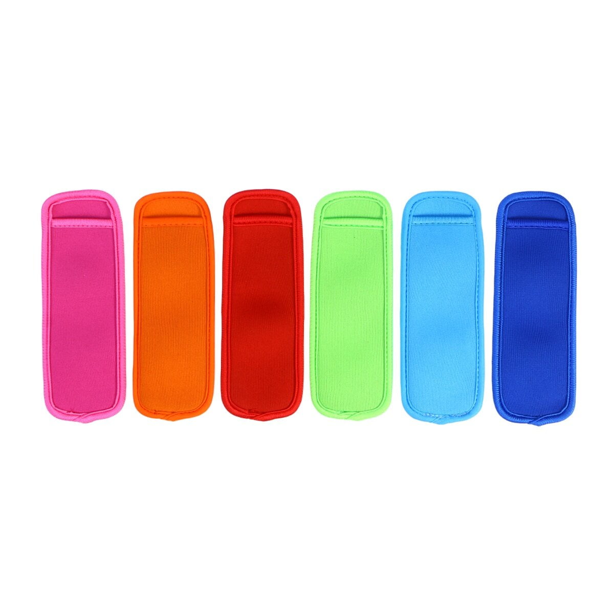 FOLOYORI 6 Pcs Ice Container For Freezer Neoprene Popsicle Holder ...