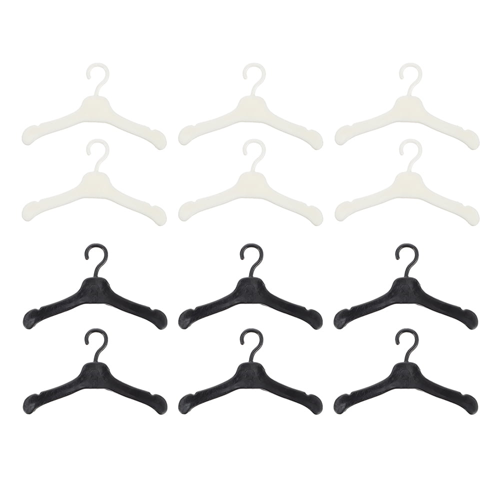 FOLOYORI 60Pcs Mini Clothes Hangers for Clothes Display in Kindergarten ...