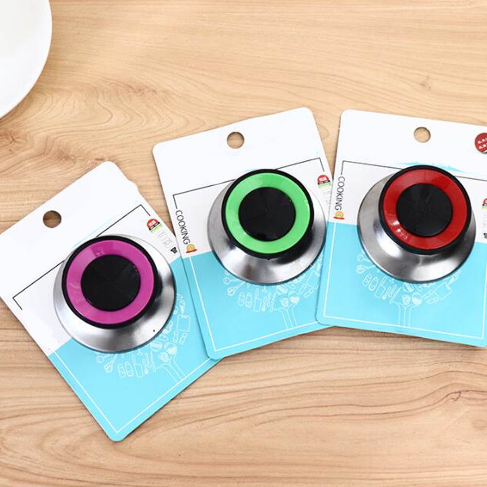 FOLOYORI 6Pcs Pot Lid Knob Replacement Assorted Color Round Plastic Insulating and for Home ...