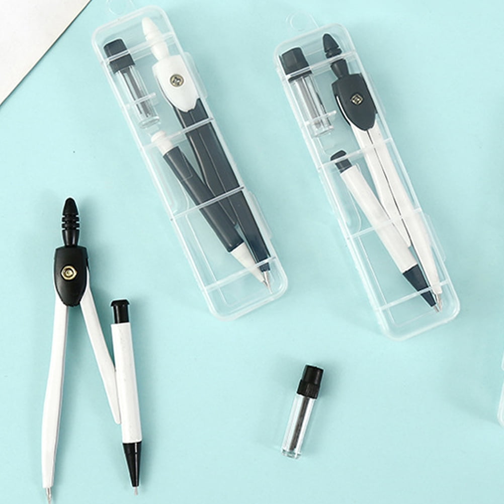 FOLOYORI 6Sets Compass Drawing Tool Assorted Color Metal Plastic for ...